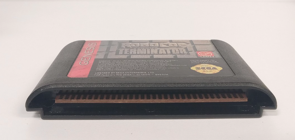 RoboCop vs. The Terminator (Sega Genesis, 1993) - NO MANUAL OR POSTER ...