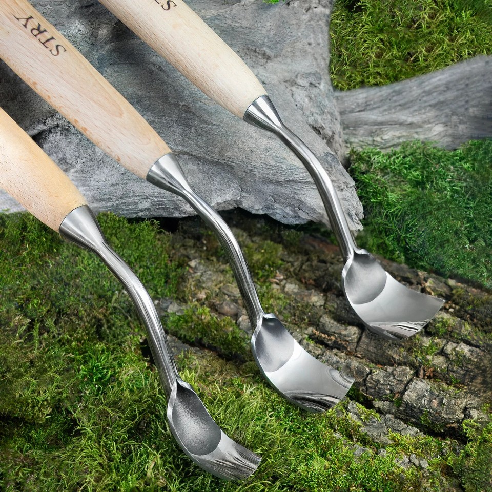 Bowl Gouges set, Bowl carving kit, Spoon carving tools, Bowl carving ...