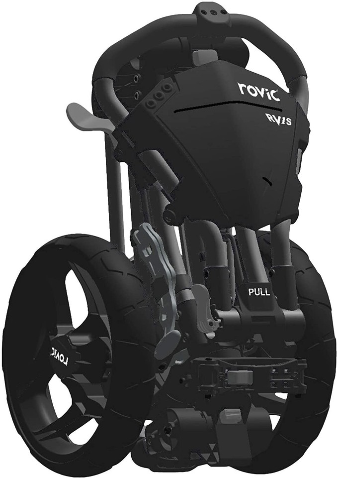 *FACTORY SEALED* CLICGEAR ROVIC RV1S FRONT SWIVEL 3 WHEEL PUSH GOLF ...