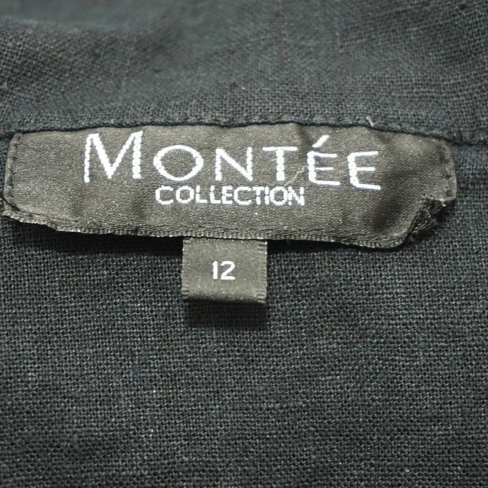 Montee Collection Ramie Embroidered button down - Gem