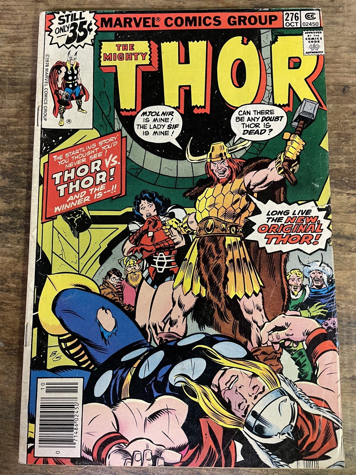 Thor #276 (1978) KEY! 1st App Red Norvell as Thor Marvel Comics | eBay