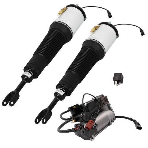 2x vorne Luftfederbeine + 1x Kompressor for Audi A8 4E Luftfederung ...