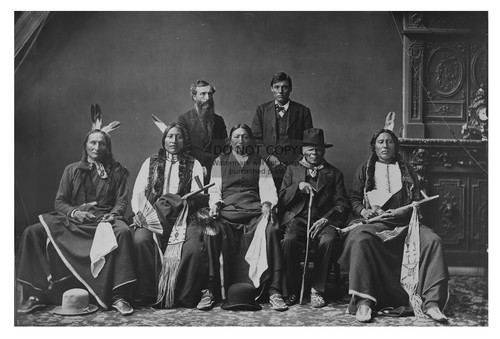 CHIEF SPOTTED TAIL NATIVE AMERICAN DAKOTA DELEGATION 4X6 PHOTO | eBay