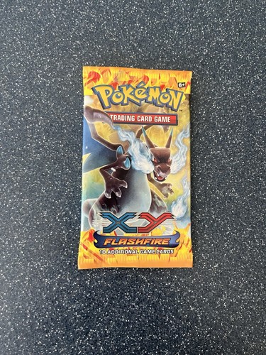 Pokemon " Flashfire " 10-Card Sealed Booster Pack (Dark Charizard) X1 | eBay