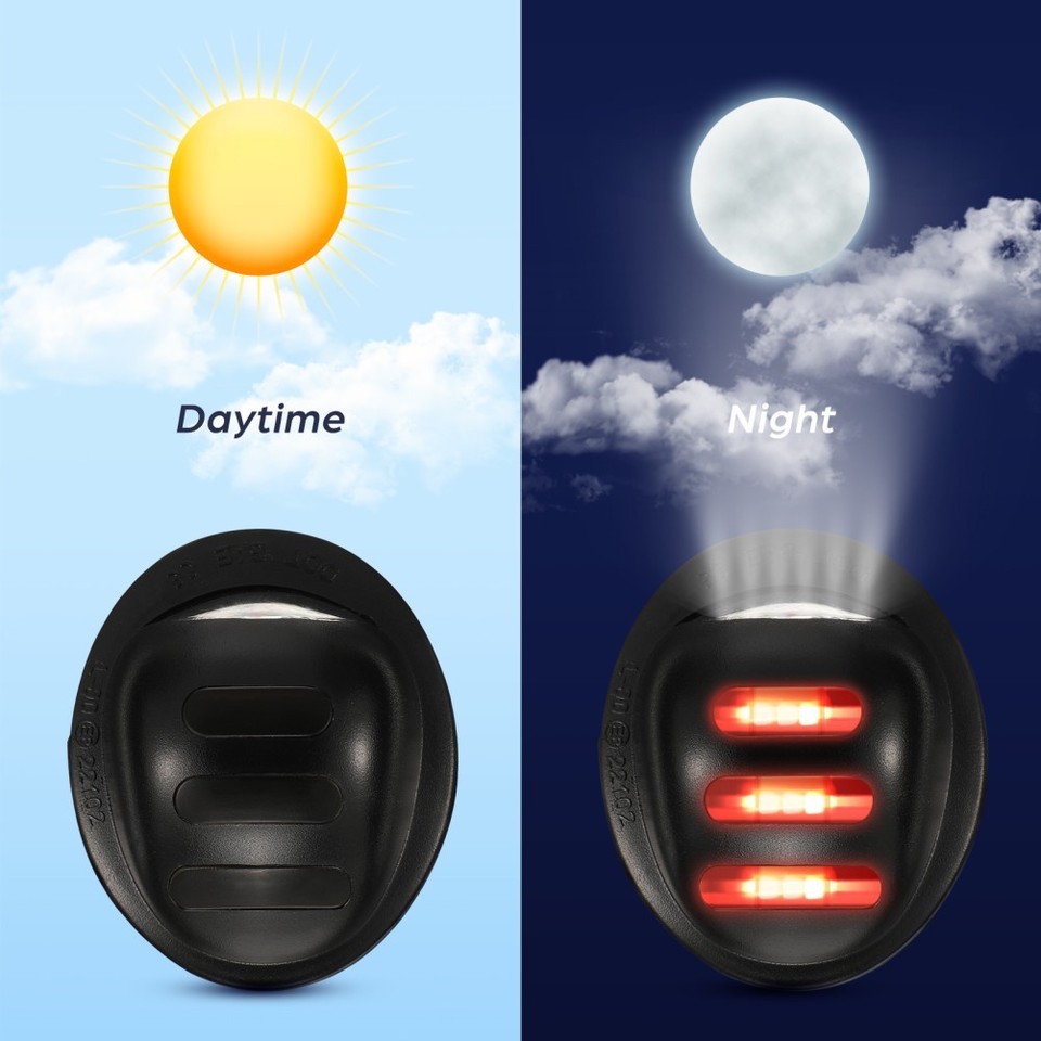 2 Pcs Universal License Plate Light Replacement Lamp Automotive ...