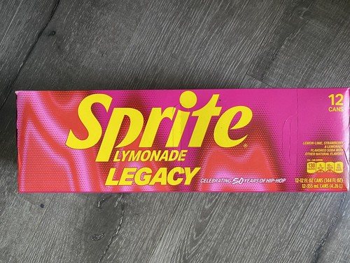 SPRITE LYMONADE LEGACY 12 Pack CANS - Limited Edition 2023 49000550856 ...
