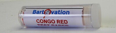 Congo Red Test Paper PH Strips (3.0-5.2) 100 Strips | eBay