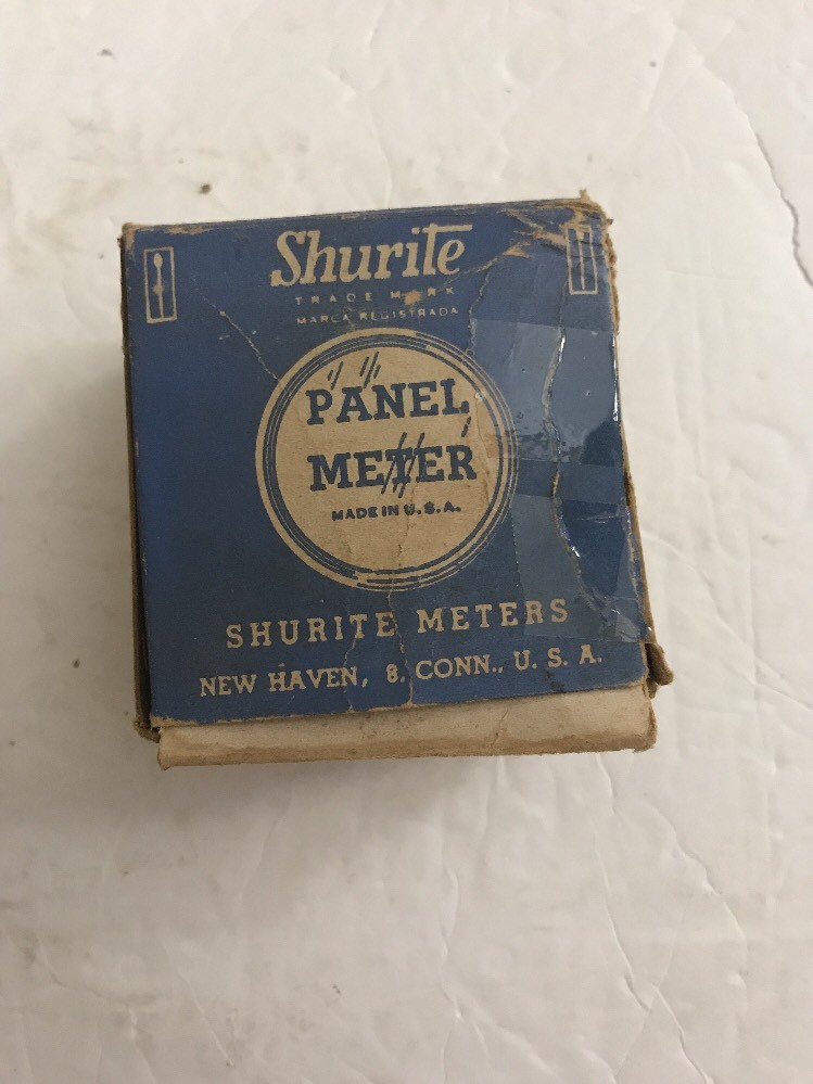 Shurite Panel Meter 8302Z 0-50amp DC 850 Sh 961 1961 Ships N 24h | eBay