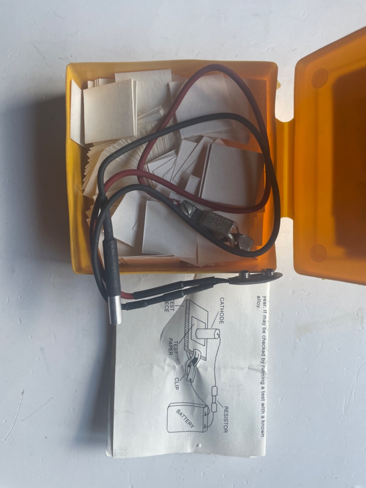 Korlow Stainless Steel Test Kit For 304 / 316 #1542 | eBay