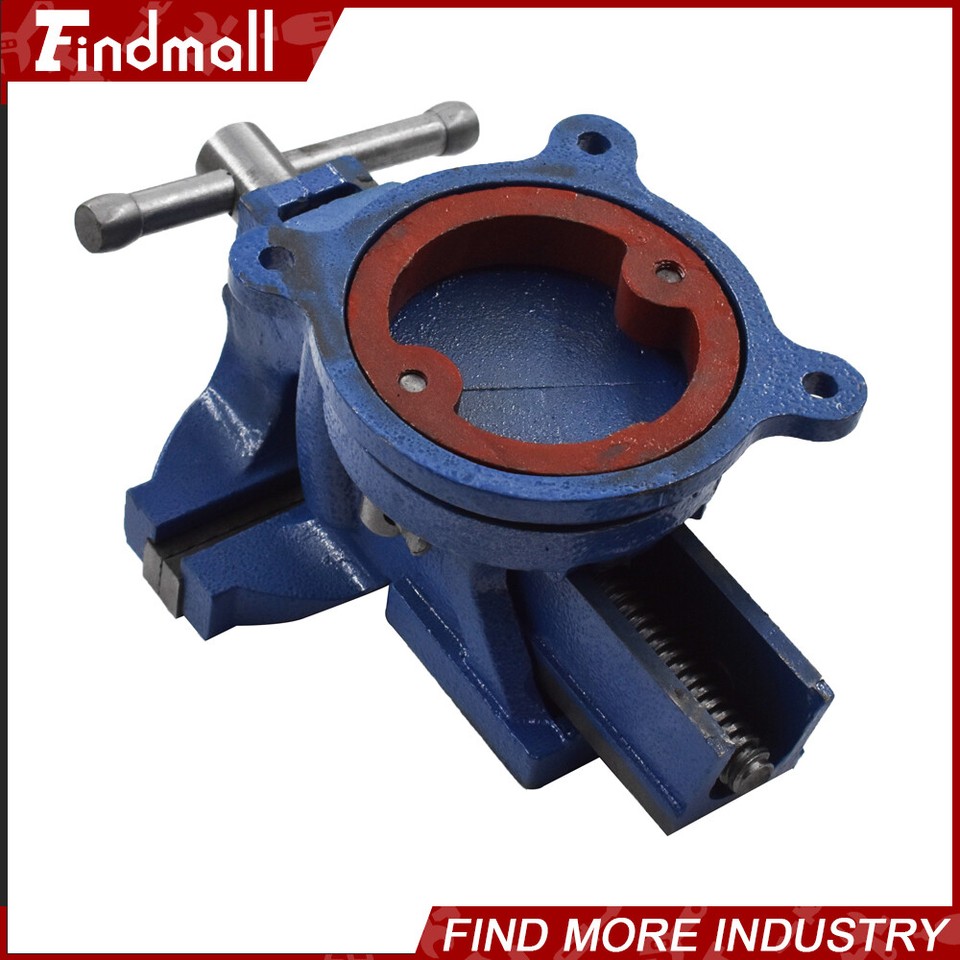 8"/6"/5"/4"Bench Vise W/ Anvil Swivel Base Heavy Duty Vice Multipurpose ...