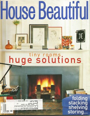 HOUSE BEAUTIFUL - tiny rooms huge solutions - January, 2001 | eBay