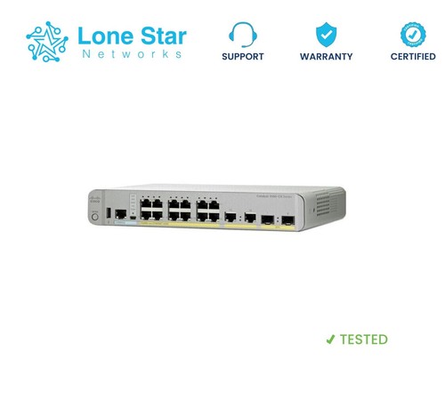 Cisco WS-C3560CX-8XPD-S 3560CX IP Base Gigabit PoE Switch | eBay