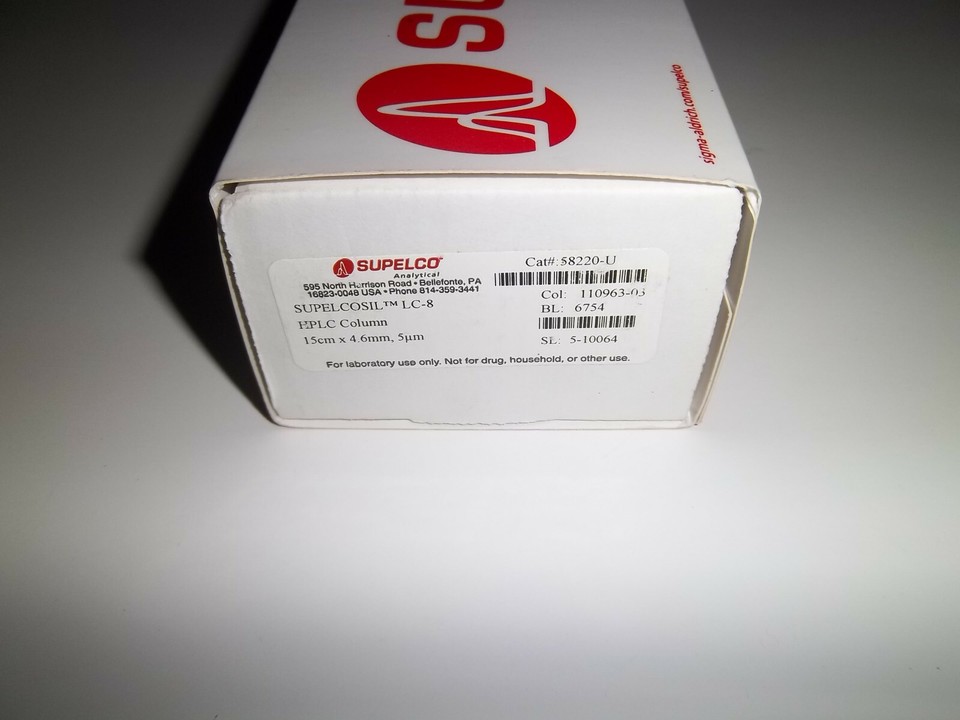 HPLC COLUMN, Suplelcosil LC-8, 4.6 x 150 mm, Supelco 58220-U, C8 | eBay