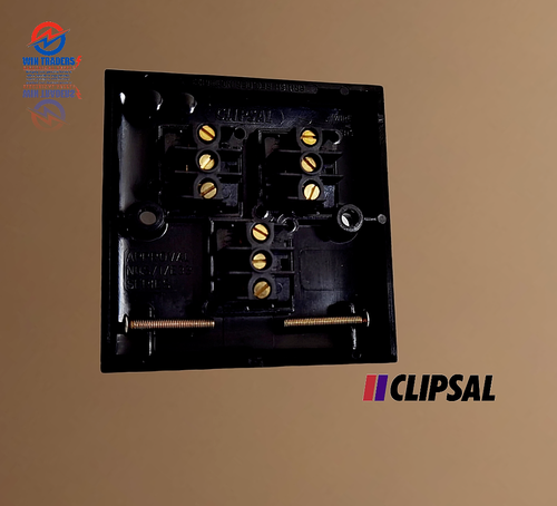 Original Clipsal Sockets,Switches,Plugs,Pattress Back Boxes Connection ...