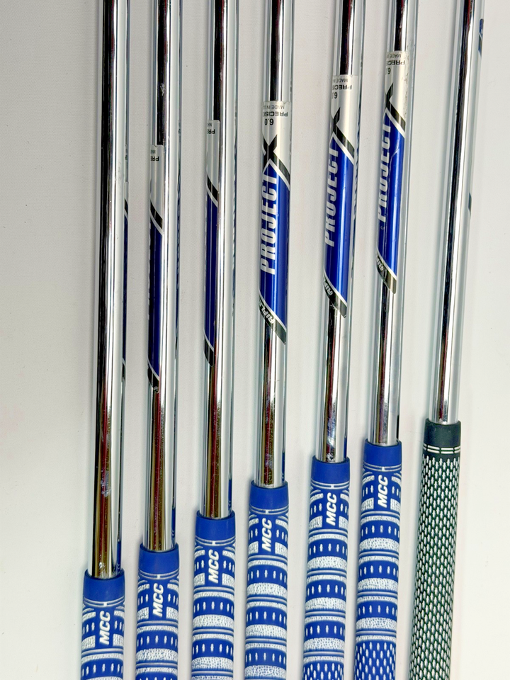 Ping i230 Orange Dot 5-UW Iron Set Project X Rifle 6.0 Stiff Flex | eBay