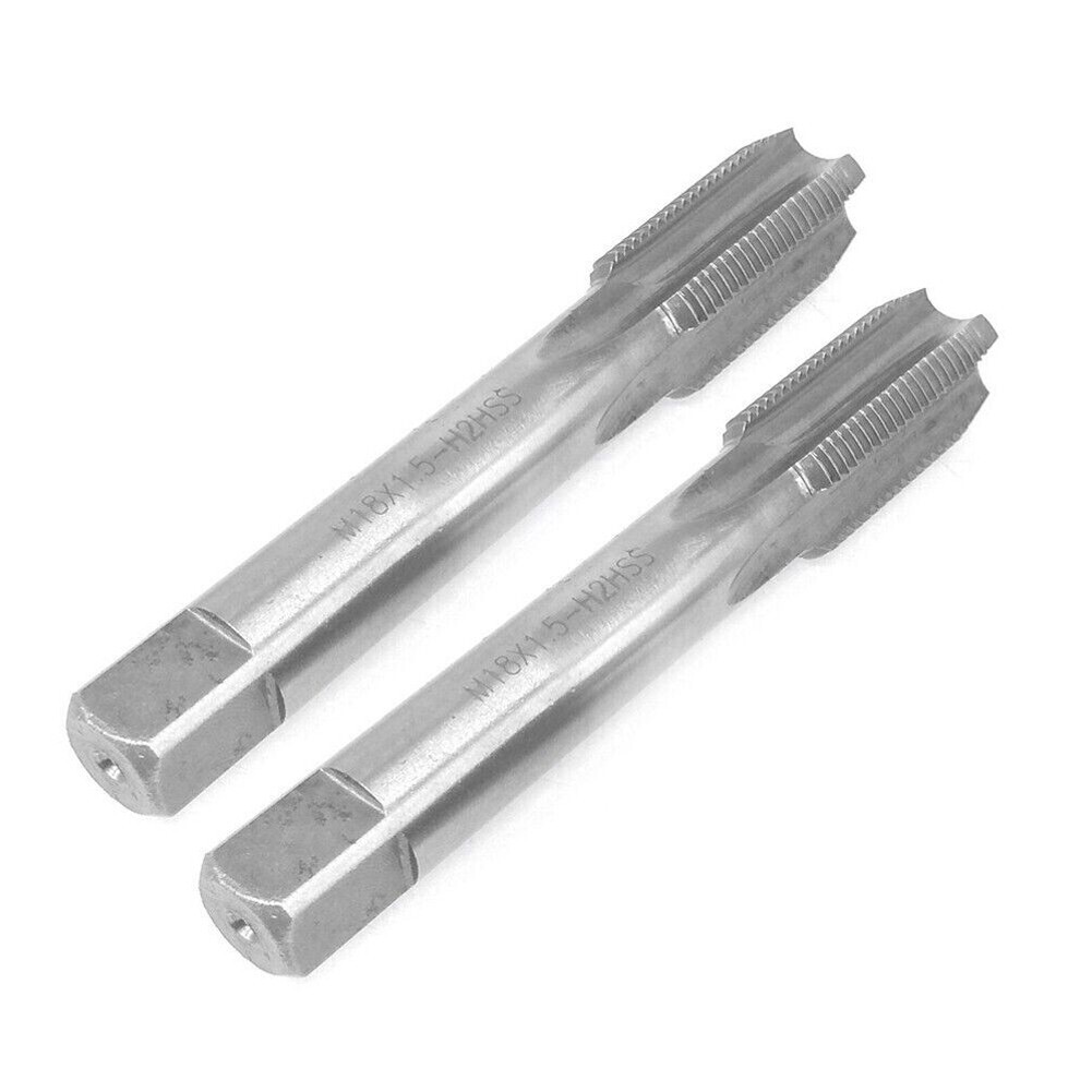 Get 2pcs Taper and Plug Tap Set for M18x15mm Thread Pitch Right Hand ...