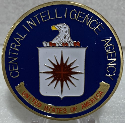 * CIA United States Central Intelligence Agency Challenge Coin-In Clear ...