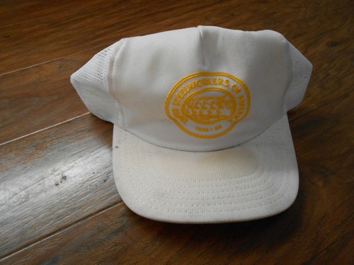 Vintage United Steelworkers of America US 1936 1986 Hat Cap Snapback ...