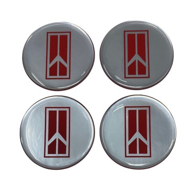 OLDSMOBILE Rocket 88 Cutlass Supreme delta Wheels Center Cap decals ...