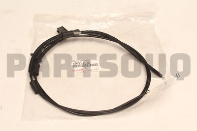 5363047080 Genuine Toyota CABLE ASSY, HOOD 53630-47080 | eBay
