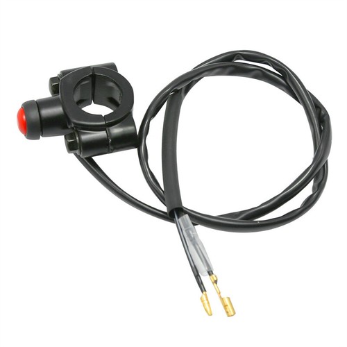 Motorcycle Engine Stop Start Kill Switch Button CNC Aluminum Universal ...