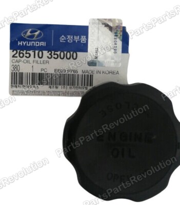 GENUINE 2651035000 Oil Filter Cap Assembly for 1986-2006 Hyundai & Kia ...
