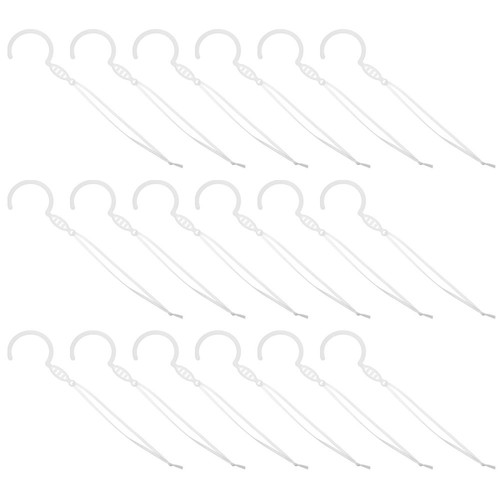 50 Pcs Bed Canopy Hooks Mosquito Net Holder Gazebo Curtain Clips | eBay UK