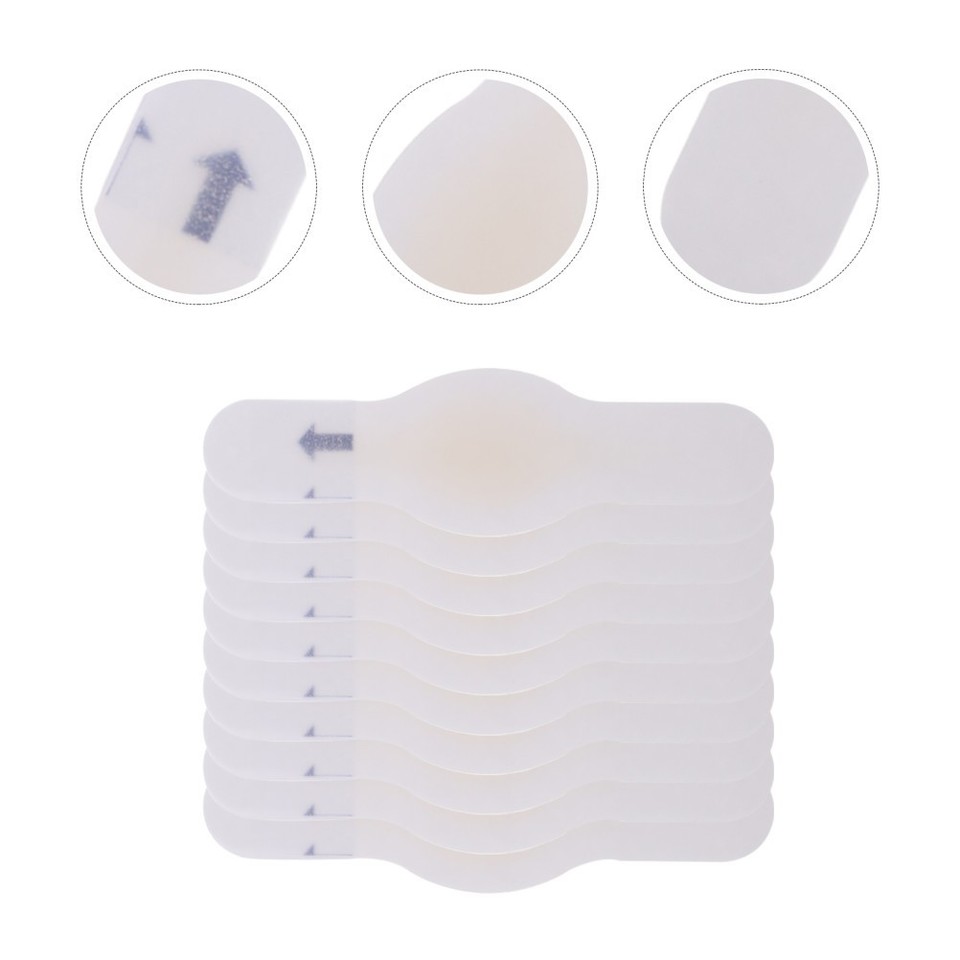 30 Pcs Blister Prevention Pads Gel Rear Heel Stickers Women Anti-wear ...