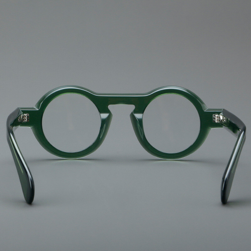 Oversize Thick Acetate Round Eyeglass Frames Men Women Unisex Glasses ...