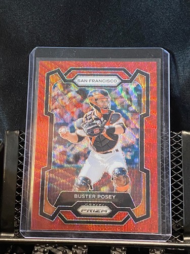 Buster Posey 2024 Prizm Ruby Wave Prizm - Giants | eBay
