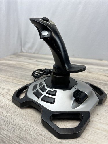 LOGITECH Extreme 3D PRO X3D J-UK17 USB PC USB Simulator Joystick TESTED ...