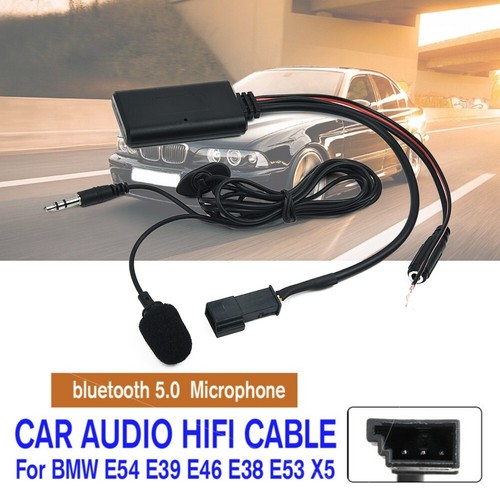 12V Car Audio HIFI Cable Adapter With Microphone For E54 E39 E46 | eBay