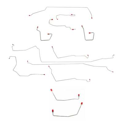 00-07 Ford Focus, AWABS, Traction Control; Complete Brake Line Kit ...