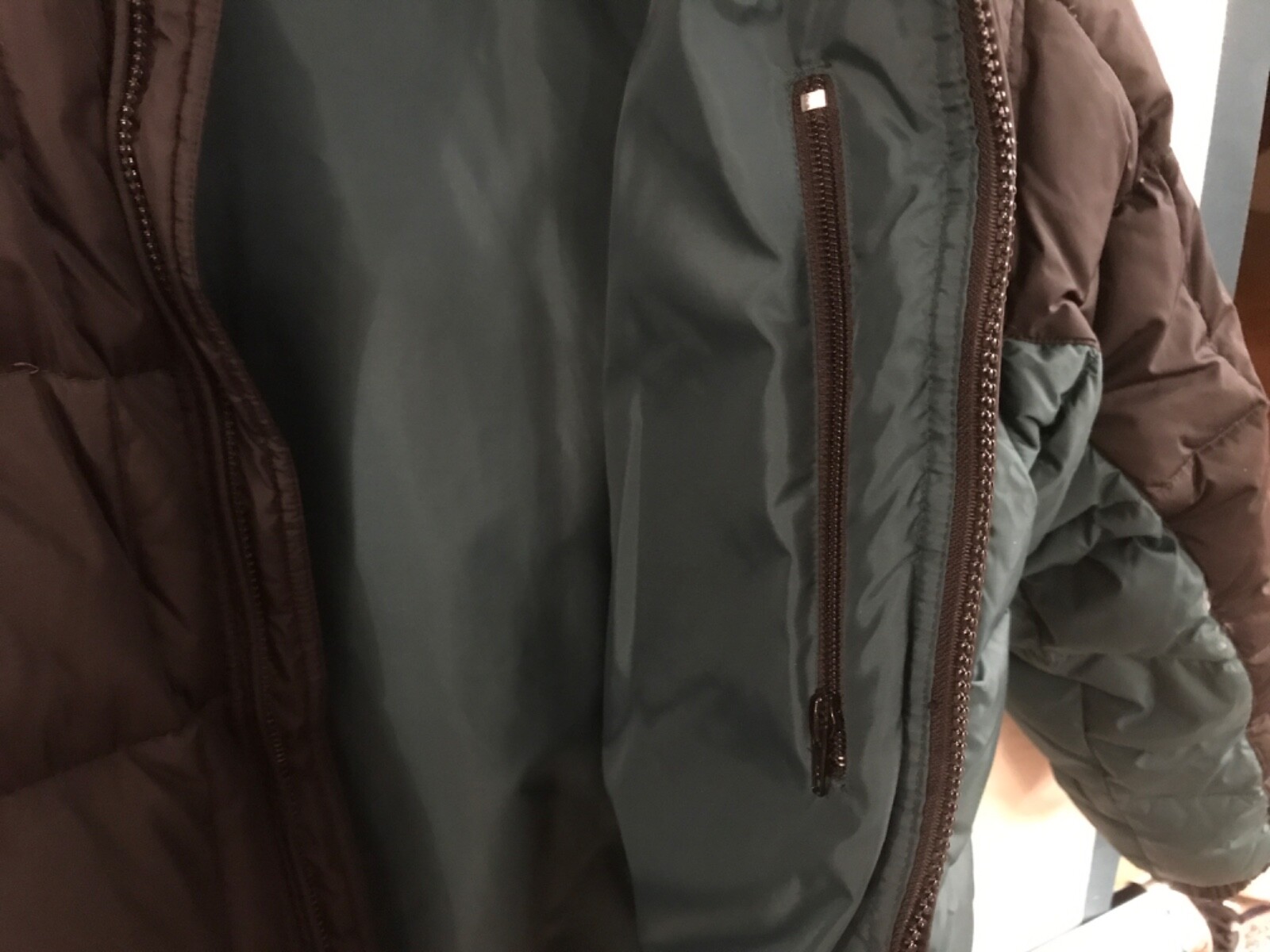 Timberland Mens L Down Jacket Coat 76382 Black Green | eBay
