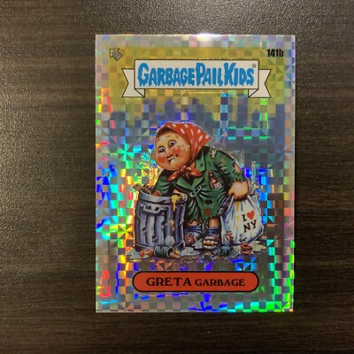 2021 Garbage Pail Kids Chrome Series 4 Greta Garbage X-Fractor #141b 26 ...