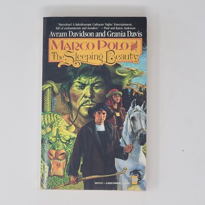 AVRAM DAVIDSON & GRANIA DAVIS SIGNED 1ST - Marco Polo and The Sleeping ...