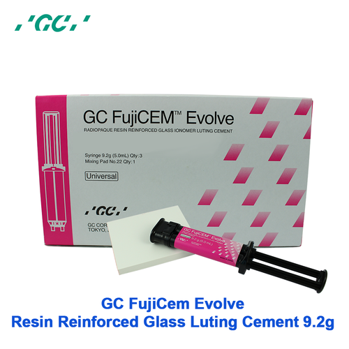 1 GC FujiCem Evolve Resin Reinforced Glass Luting Cement 9.2g Dental ...