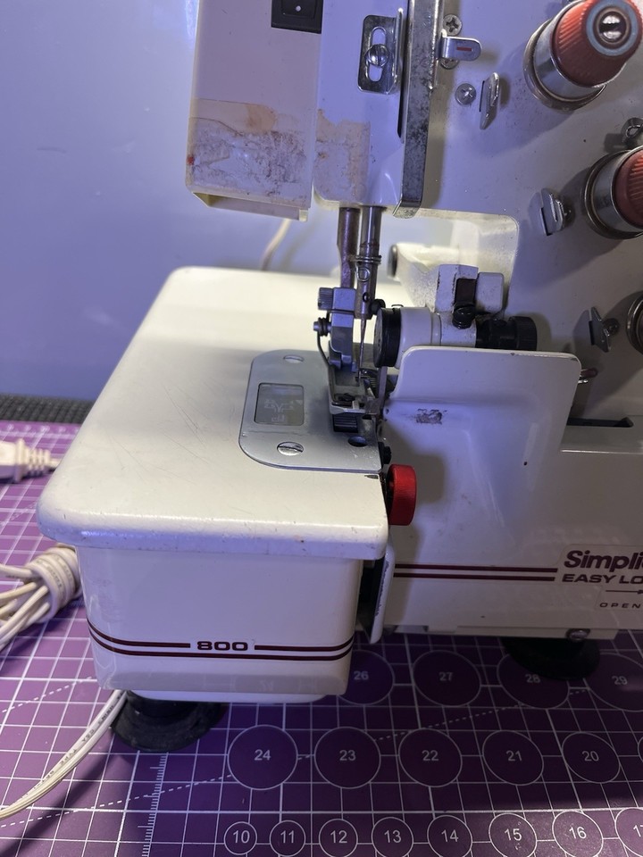 Simplicity Serger SL-800, Rare Heavy Duty Machine | eBay