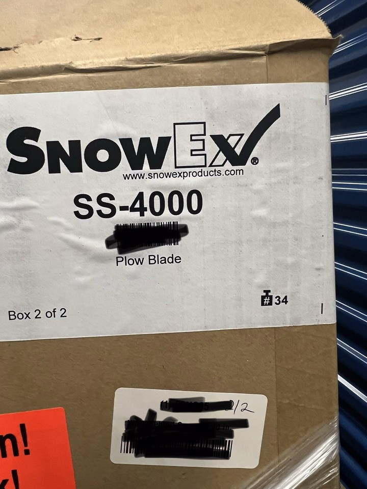 SNOWEX SS-4000 Walk Behind Sweeper,40 in. | eBay