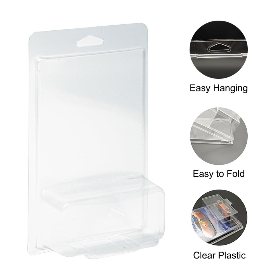 5-50x Clear Clamshell Protector Storage Display Case Fit For H-W ...