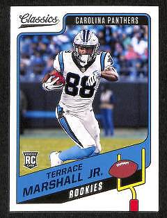 2021 Panini Classics Terrace Marshall Jr. #168 Rookie Card Football ...