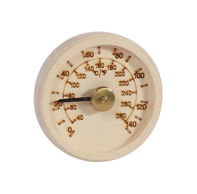 Free Shipping! Engraved Aspen Round Thermometer C-F (4''), sauna ...