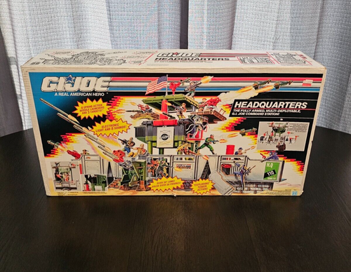 Headquarters Command Center 1992 G.I. JOE COBRA Vintage Original NEW ...