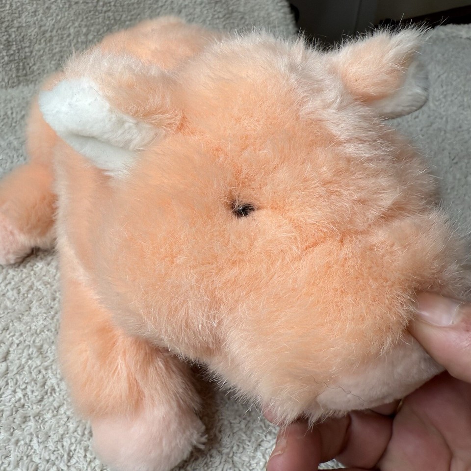 Dakin Pig Puppet Plush Vtg Full Body 1990 12” Clean Handpuppet Story ...