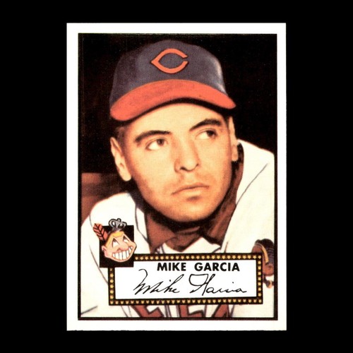 Mike Garcia 1983 Topps 1952 Reprint Series Cleveland Indians #272 NM ...