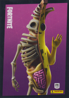 Fortnite 2 Karte - 124 Peely Bone Rarity Card Epic Outfit (2020) | eBay