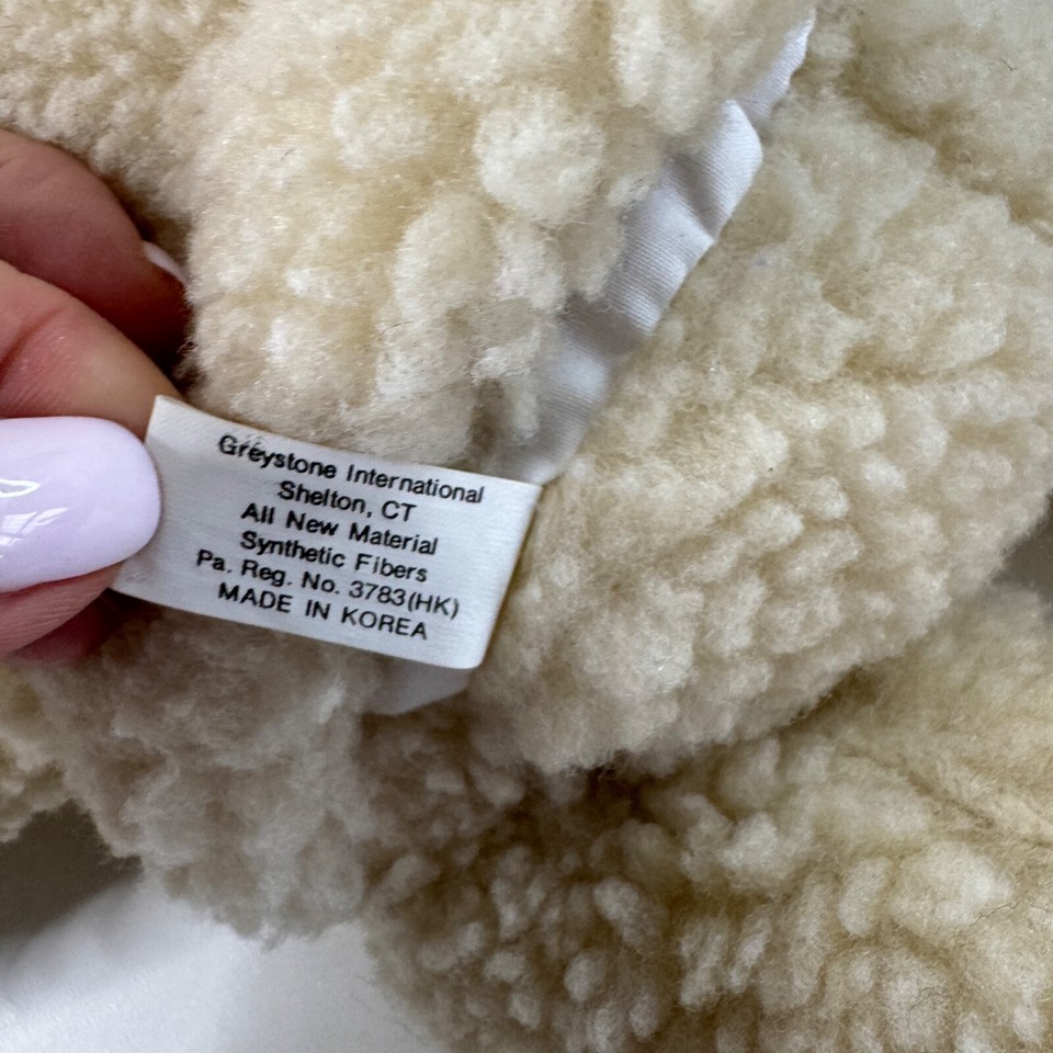 SNUGGLE Hand Puppet Fabric Softener Full Body Sherpa 15" Vintage | eBay