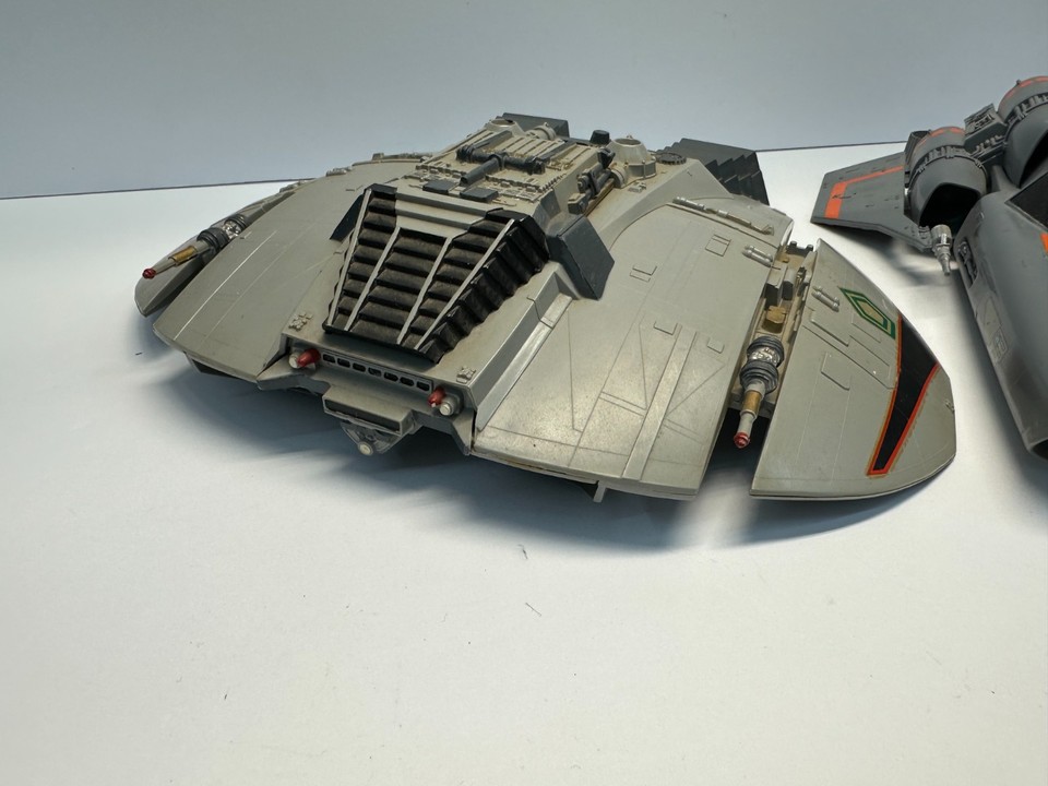 Monogram Battlestar Galactica Cylon Raider & Viper Vintage Built Model ...