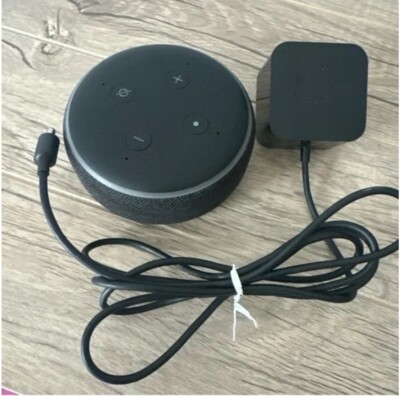 Amazon Echo Dot (3rd Generation) Smart Speaker with Alexa - Charcoal | eBay