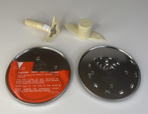 Cuisinart Prep 7 Food Processor PARTS - 2 Disc Blades, Dough Blade,Stem ...